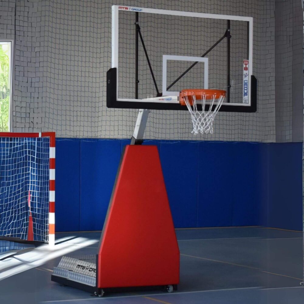 Consola baschet mobila, proiectie panou 125 cm - Arena Systems