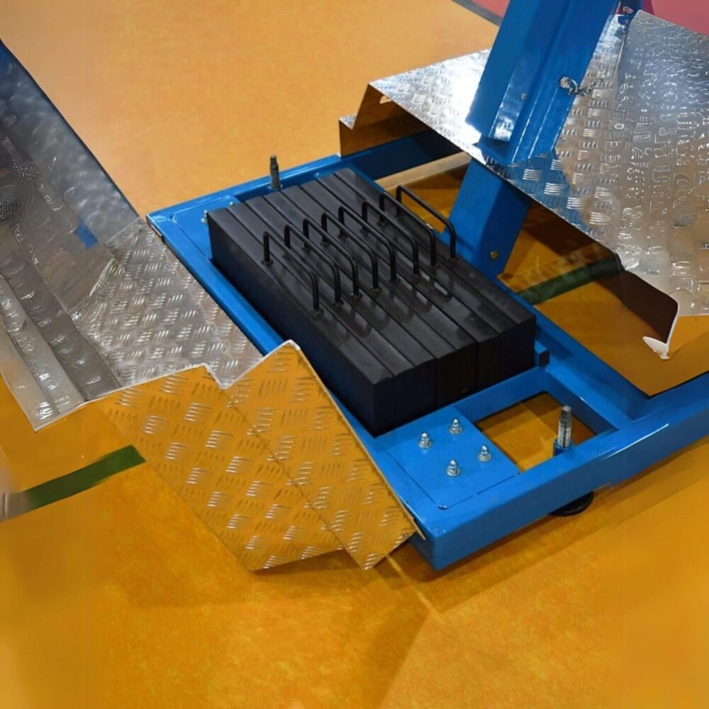 Consola baschet mobila, proiectie panou 125 cm - Arena Systems